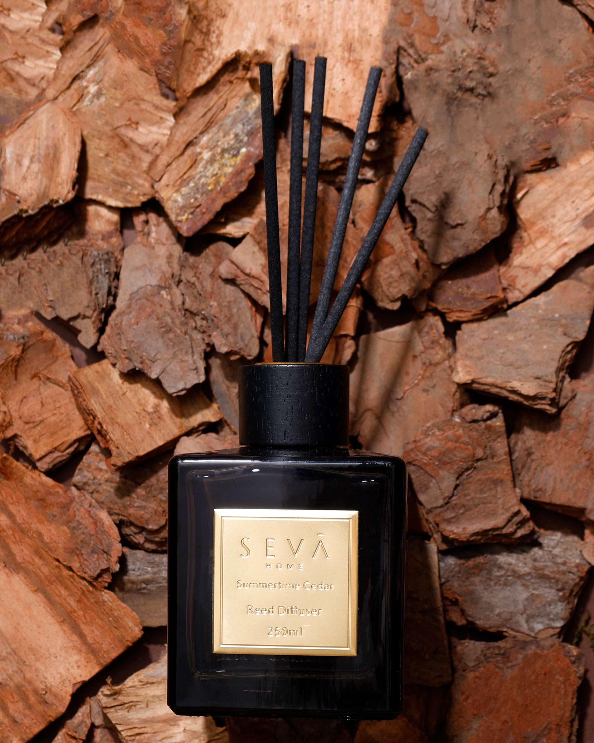 Buy Summertime Cedar (250ml) Reed Diffuser Online | Seva Home