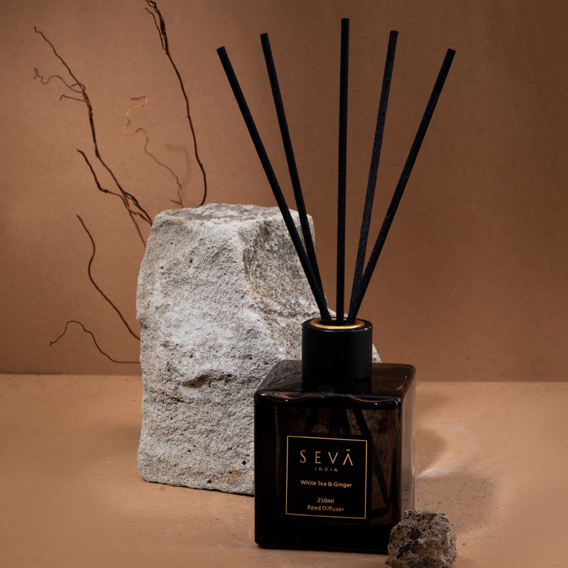 Premium Reed Diffuser | White Tea Reed Diffuser | Seva Home