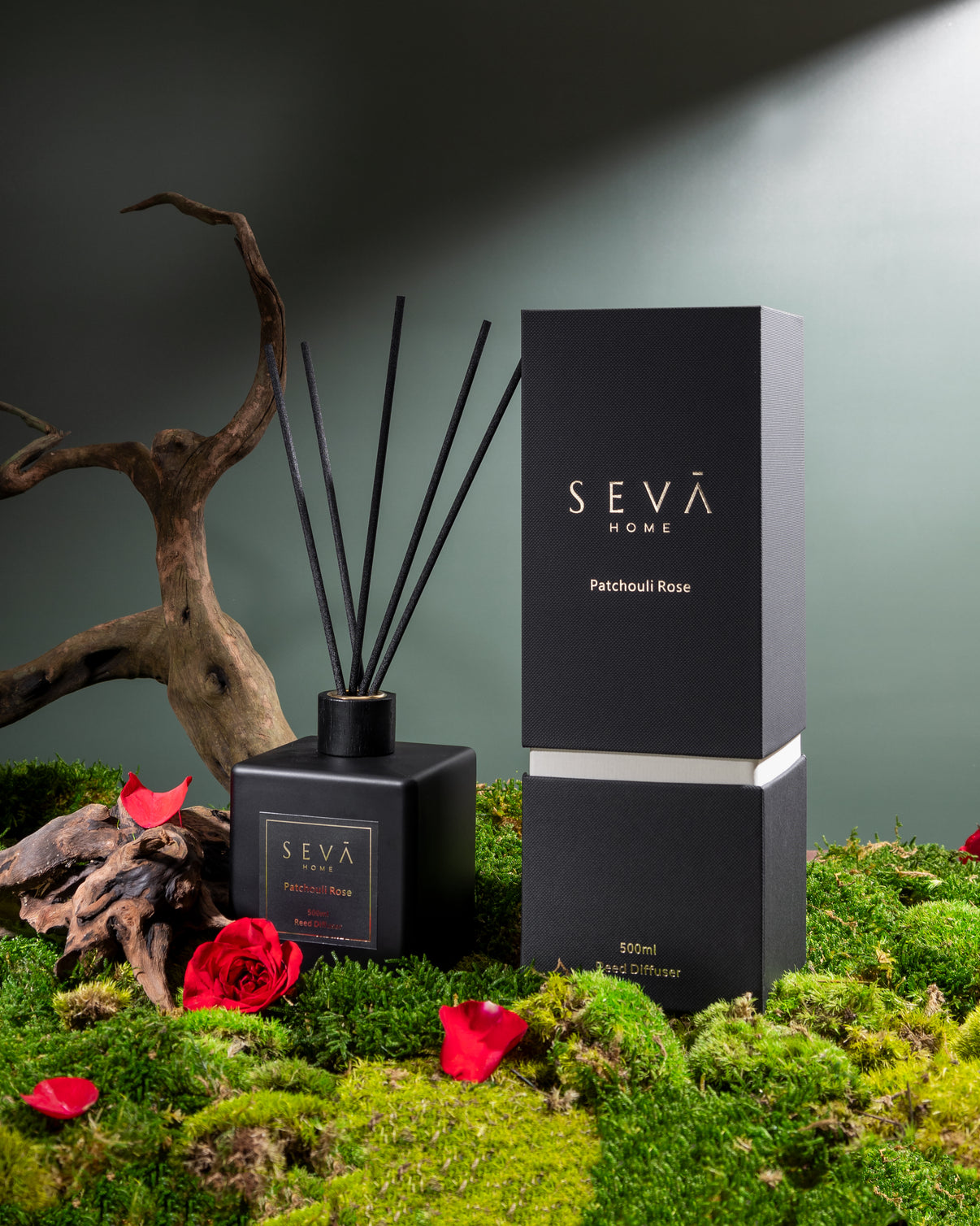 Buy Patchouli Rose (500ml) Reed Diffuser Online | Seva Home